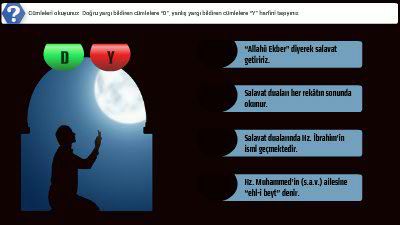 4. Sınıf - Bir Dua Tanıyorum: Salli ve Barik Duaları ve Anlamları - Din ...