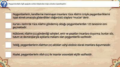 6. Sınıf - İnsanlara Rehber: Peygamber - Din Kültürü ve Ahlak Bilgisi ...